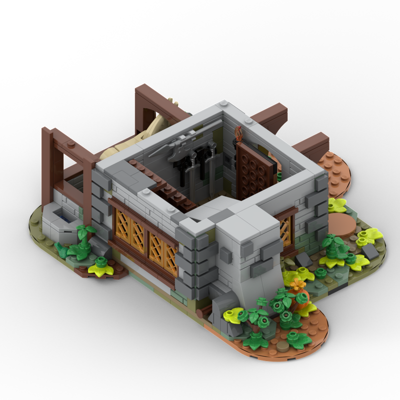 LEGO MOC-243952 Medieval Old Knight's Cottage by ChristopherS ...