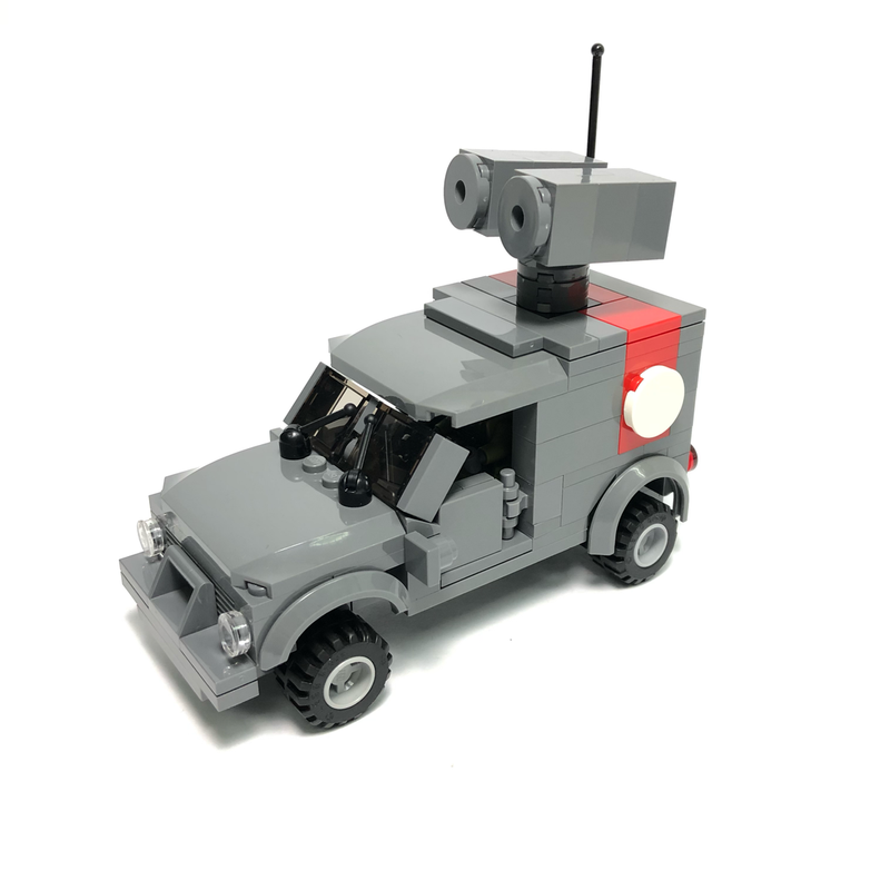 LEGO MOC MV-280B Jeep MOC by Lioncity Mocs | Rebrickable - Build with LEGO