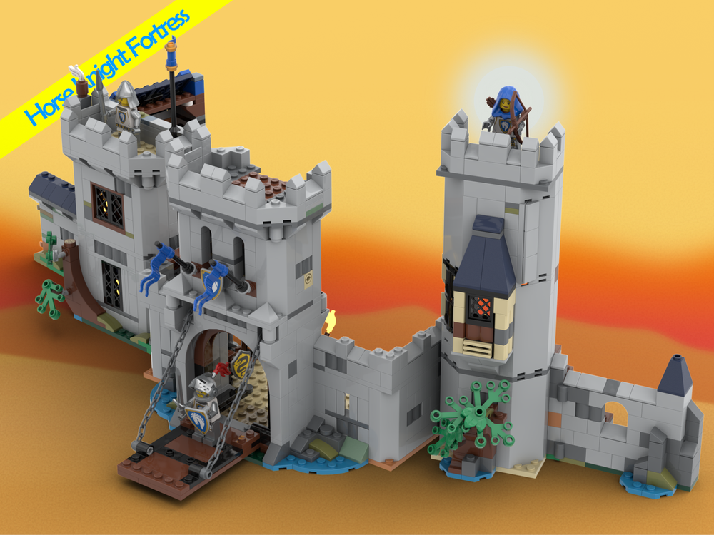 LEGO MOC-243967 Horse Knight Fortress - Alternative build for 31168 by ...