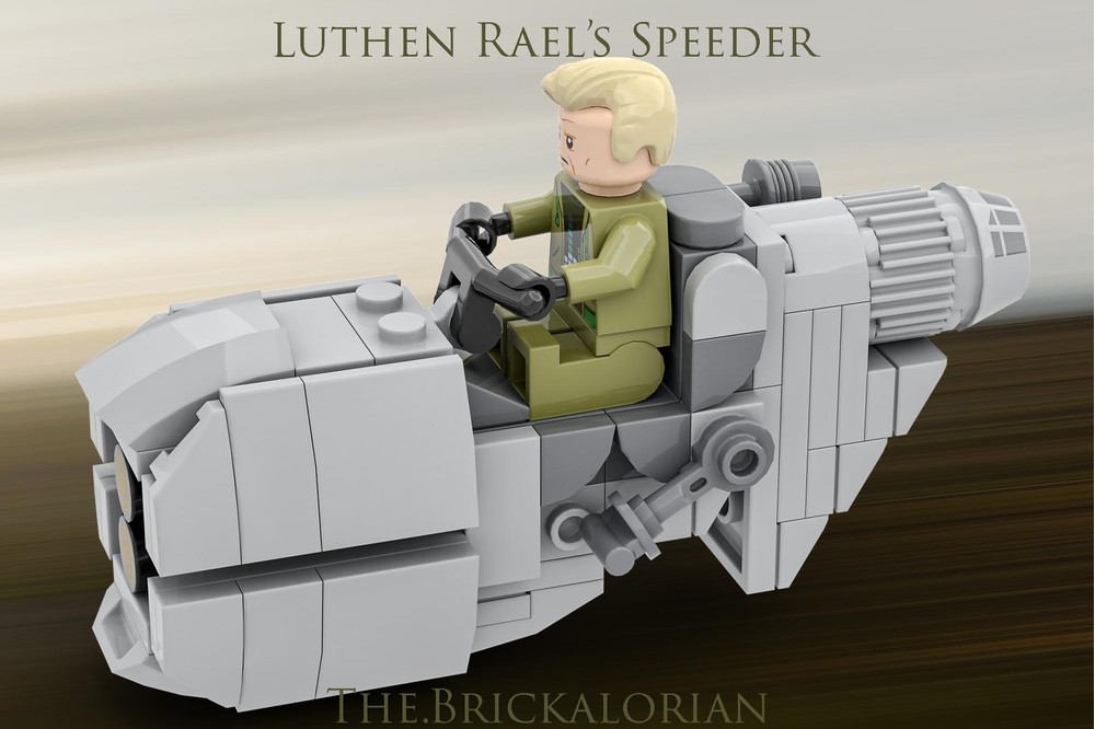 LEGO MOC Luthen Rael's Speeder by TheBrickalorian | Rebrickable - Build ...