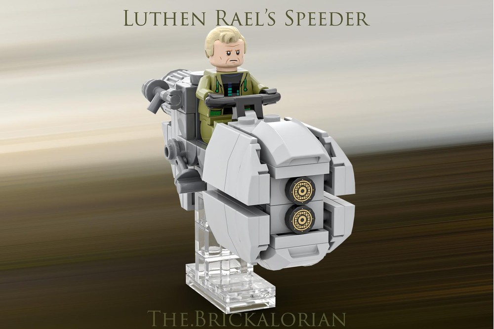 LEGO MOC Luthen Rael's Speeder by TheBrickalorian | Rebrickable - Build ...