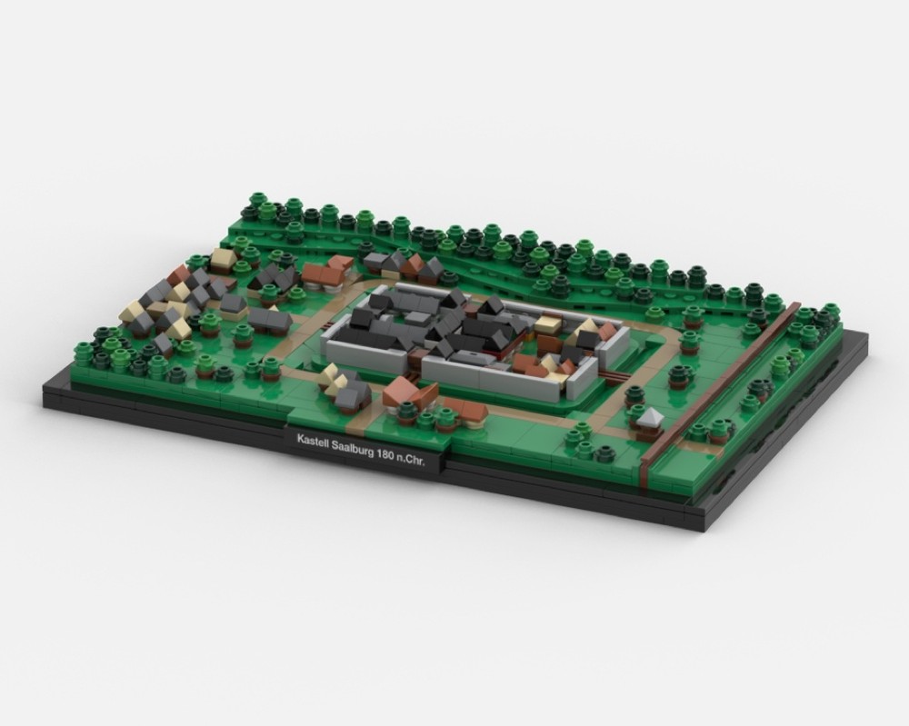 LEGO MOC Kastell Saalburg by frankfurtersteine | Rebrickable - Build ...