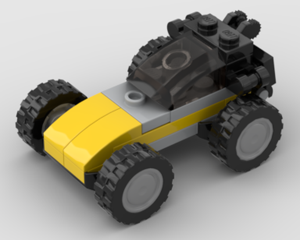 LEGO MOC Simple little runabout by TrustBuilder | Rebrickable - Build ...