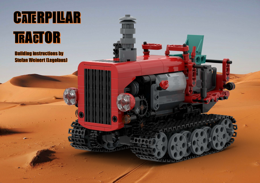 LEGO MOC-244039 Caterpillar Tractor (open Version) by legolaus ...