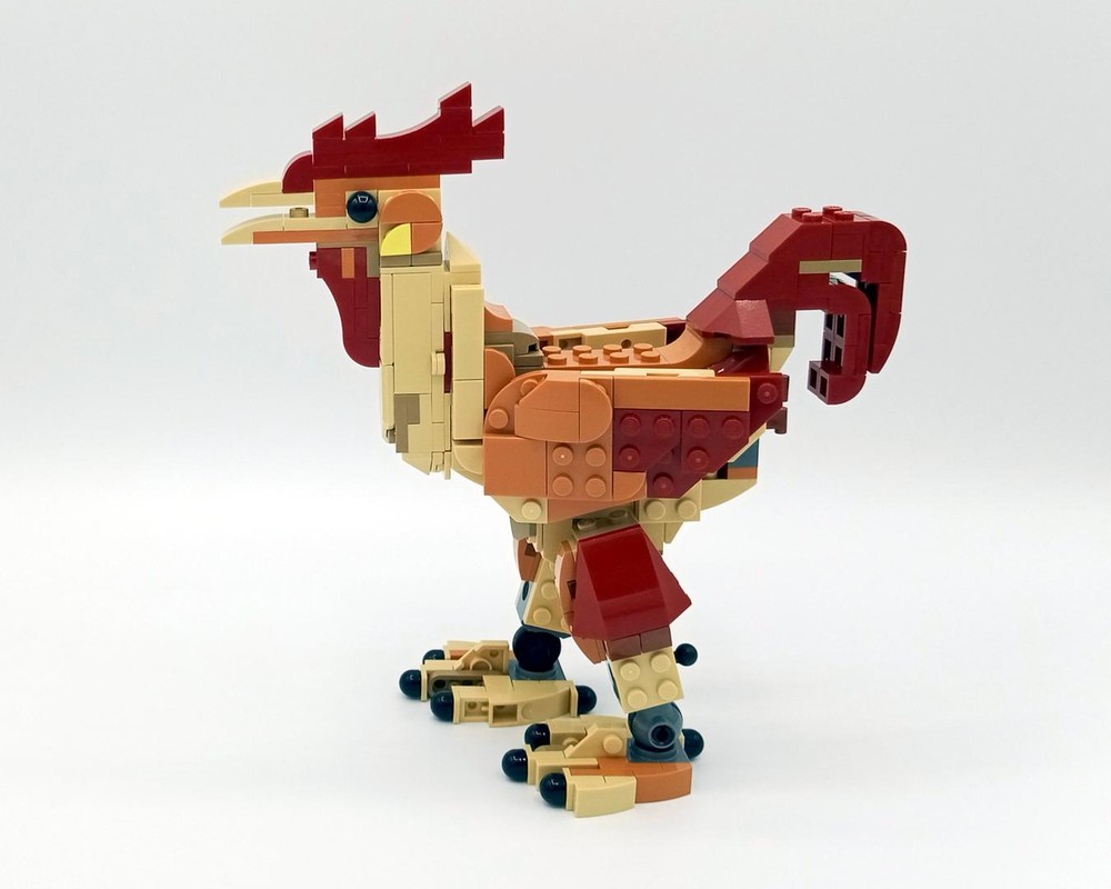 LEGO MOC 76970 Chicken by Nequmodiva | Rebrickable - Build with LEGO