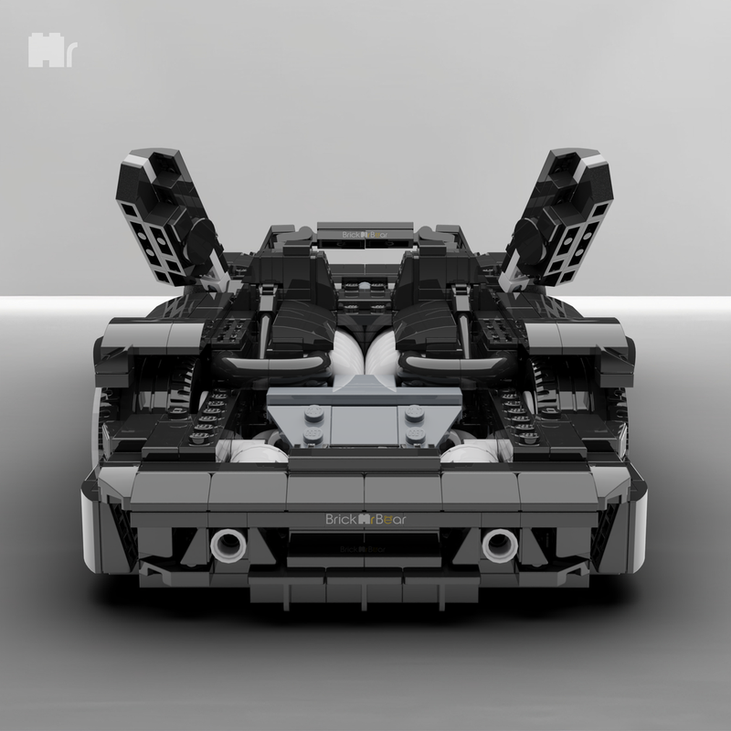 LEGO MOC-244061 Mercedes CLK GTR Roadster Inspired - 1:16 Scale ...