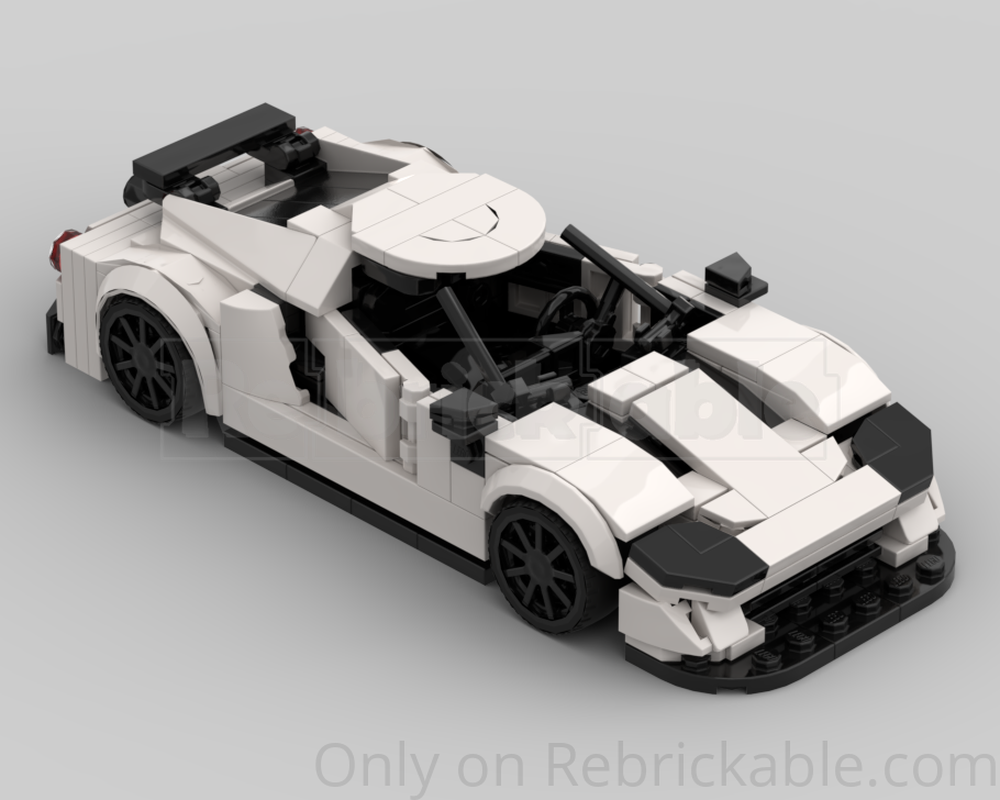 LEGO MOC-244074 2017 Ford GT by TSR_Mocs™️ | Rebrickable - Build with LEGO