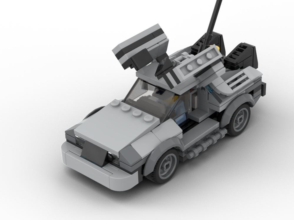 LEGO MOC-244082 DeLorean by hoppepe | Rebrickable - Build with LEGO