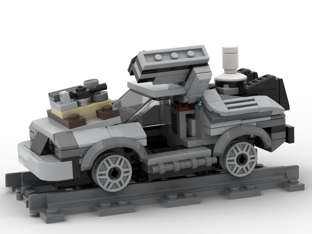 LEGO MOC-244082 DeLorean by hoppepe | Rebrickable - Build with LEGO