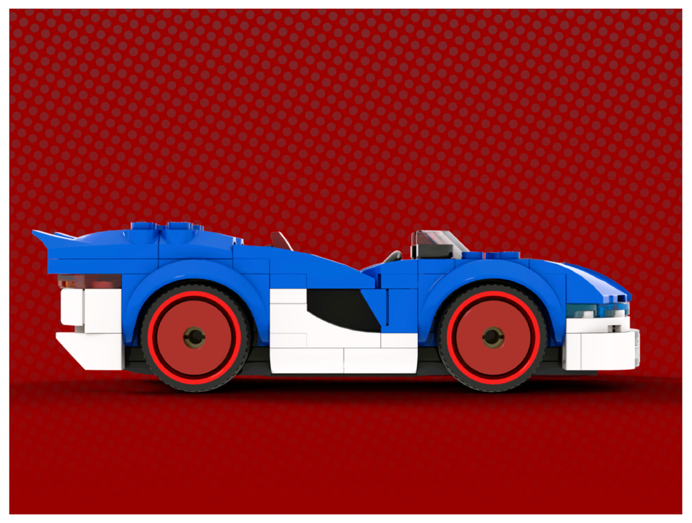 LEGO MOC-244107 Sonic's Speedster Lightning / Speed Star by Eggcelencia ...