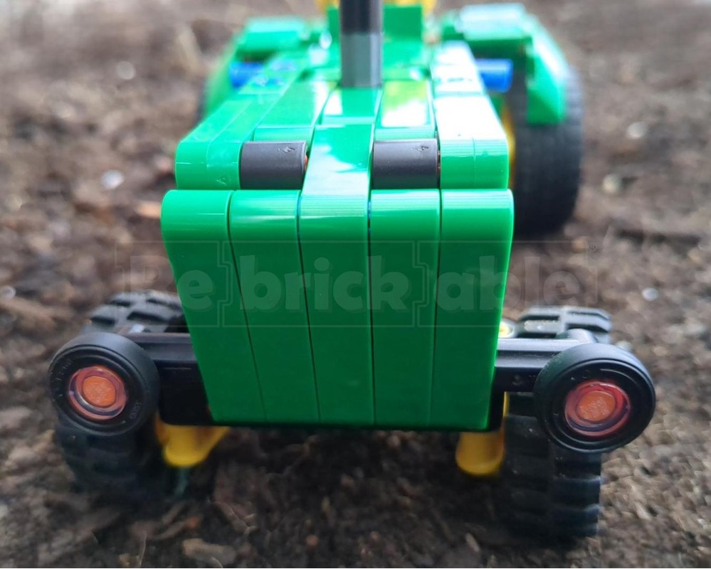 LEGO MOC 42168 John Deere-Lanz 500 with 5 Attachments by yumurs ...