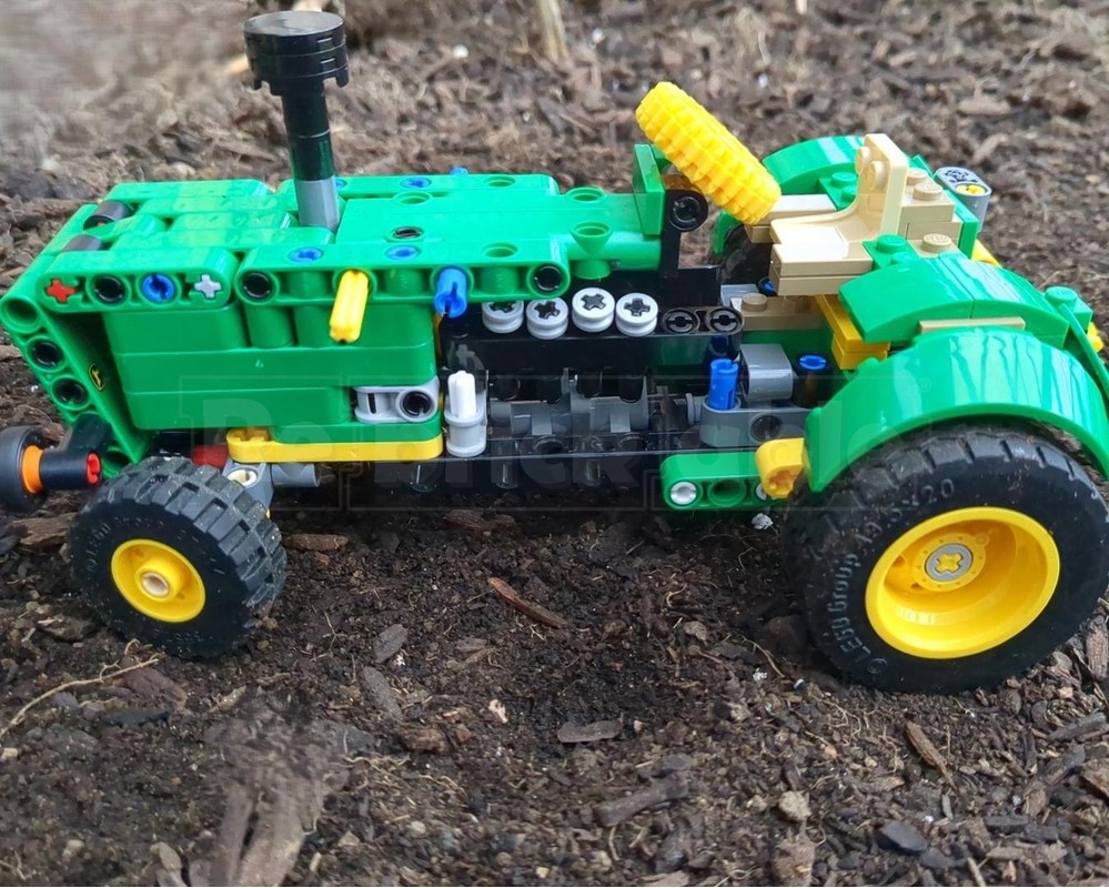 LEGO MOC 42168 John Deere-Lanz 500 with 5 Attachments by yumurs ...