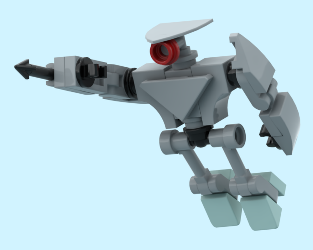 LEGO MOC-244149 Aqua Droid by A_nice_guy | Rebrickable - Build with LEGO