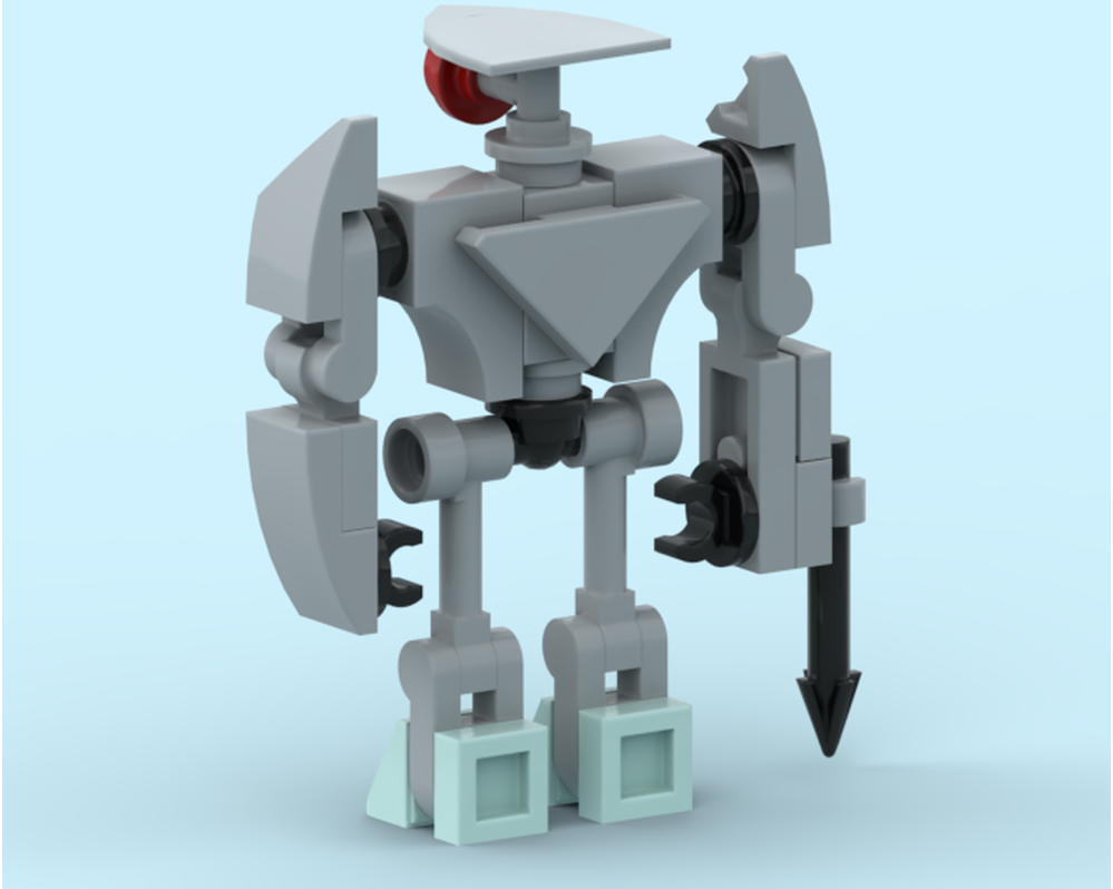 LEGO MOC-244149 Aqua Droid by A_nice_guy | Rebrickable - Build with LEGO