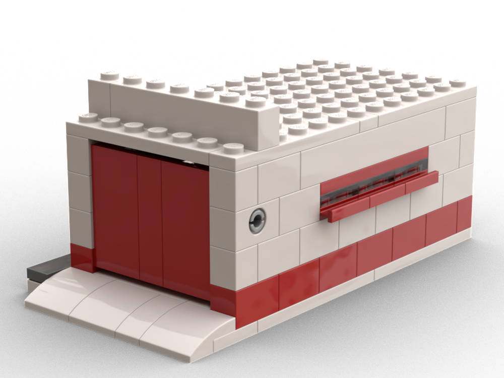 LEGO MOC-244174 Homage to 236-1: Automatic Garage by CunningFox Designs ...