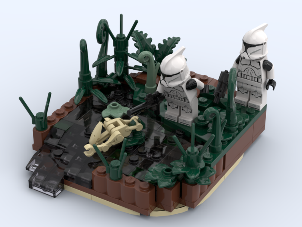 LEGO MOC Clone Swamp by Kappa_Jhoto | Rebrickable - Build with LEGO