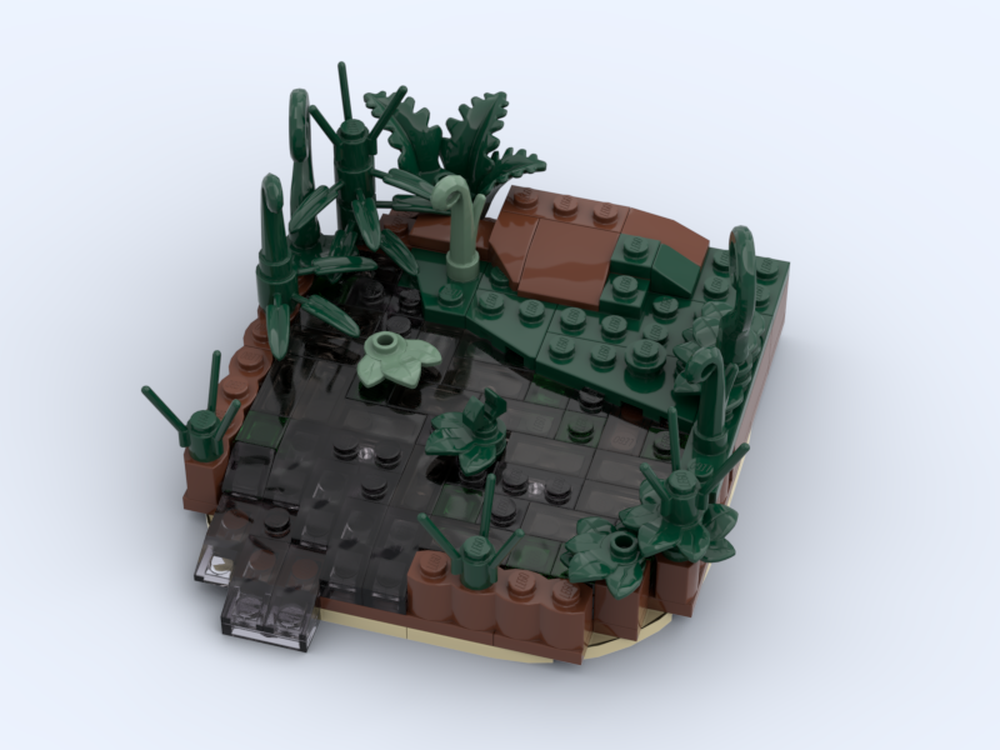 LEGO MOC Clone Swamp by Kappa_Jhoto | Rebrickable - Build with LEGO