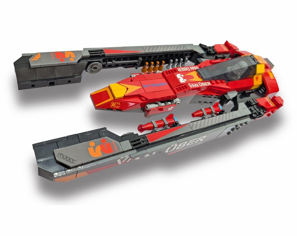 LEGO MOC-244190 WipEout - Van Uber anti-gravity racer by djdrey909 ...