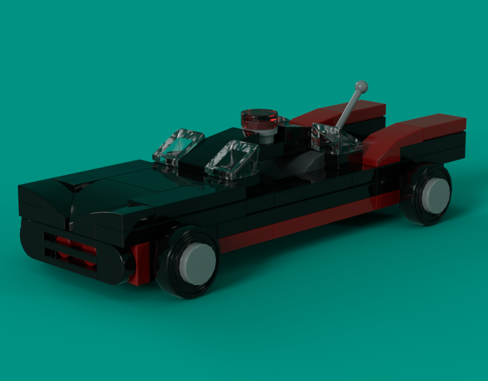LEGO MOC lego mini batmobile 1966 by brick_sparrow | Rebrickable ...