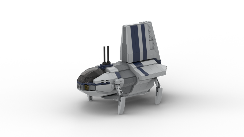 LEGO MOC-244222 Separatist Shuttle (Sheathipede-Class) by TCStretch ...