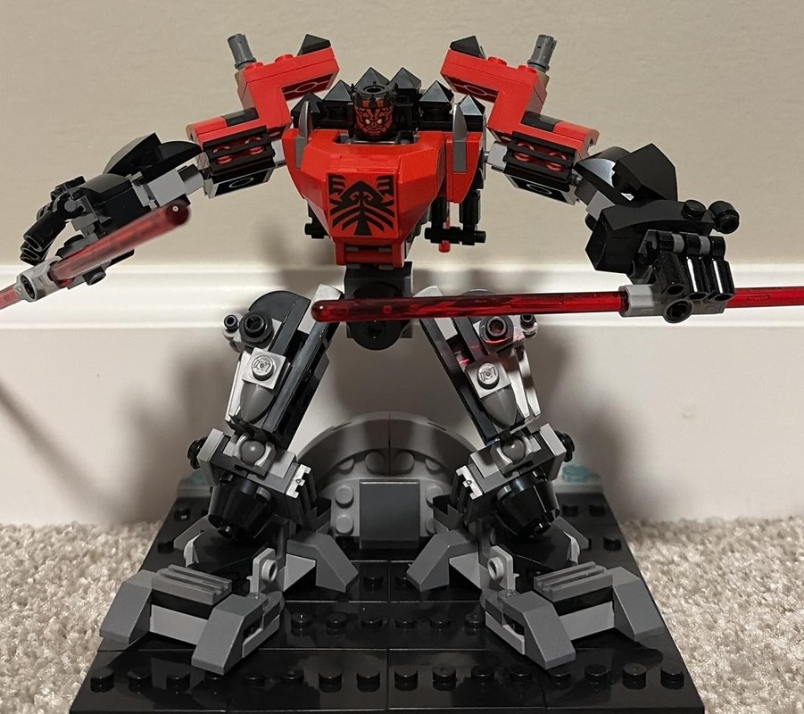 LEGO MOC Old Master's TCW mech suit by obibenkenobi | Rebrickable ...