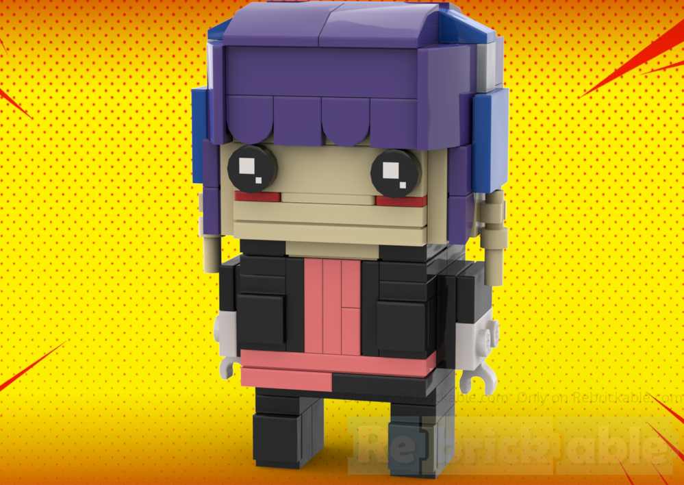 LEGO MOC-244231 Kyoka Jiro BrickHead - My Hero Academia by ...