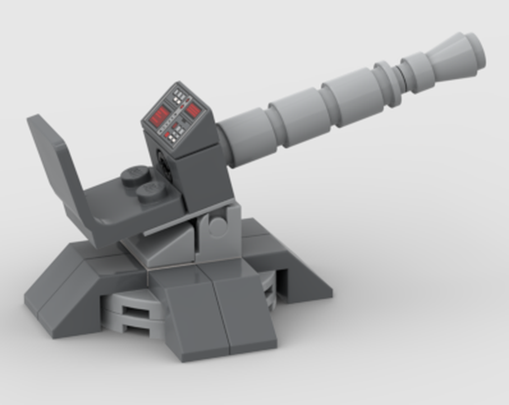 LEGO MOC Gun Turret by Plain_Demon | Rebrickable - Build with LEGO