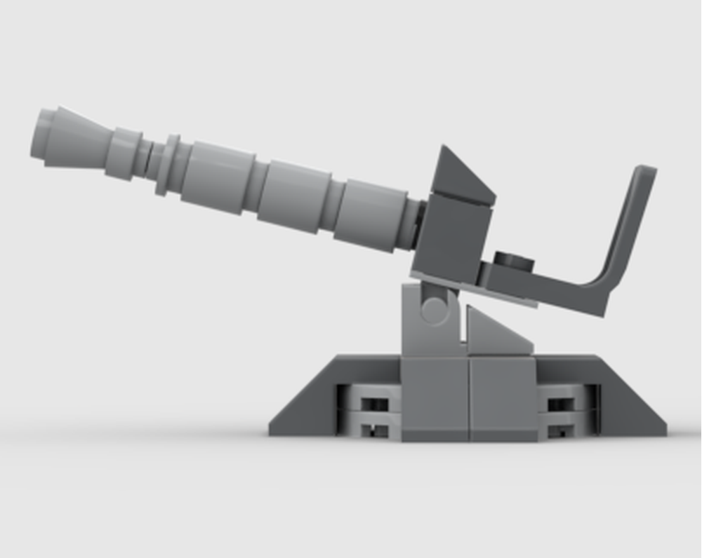 LEGO MOC Gun Turret by Plain_Demon | Rebrickable - Build with LEGO