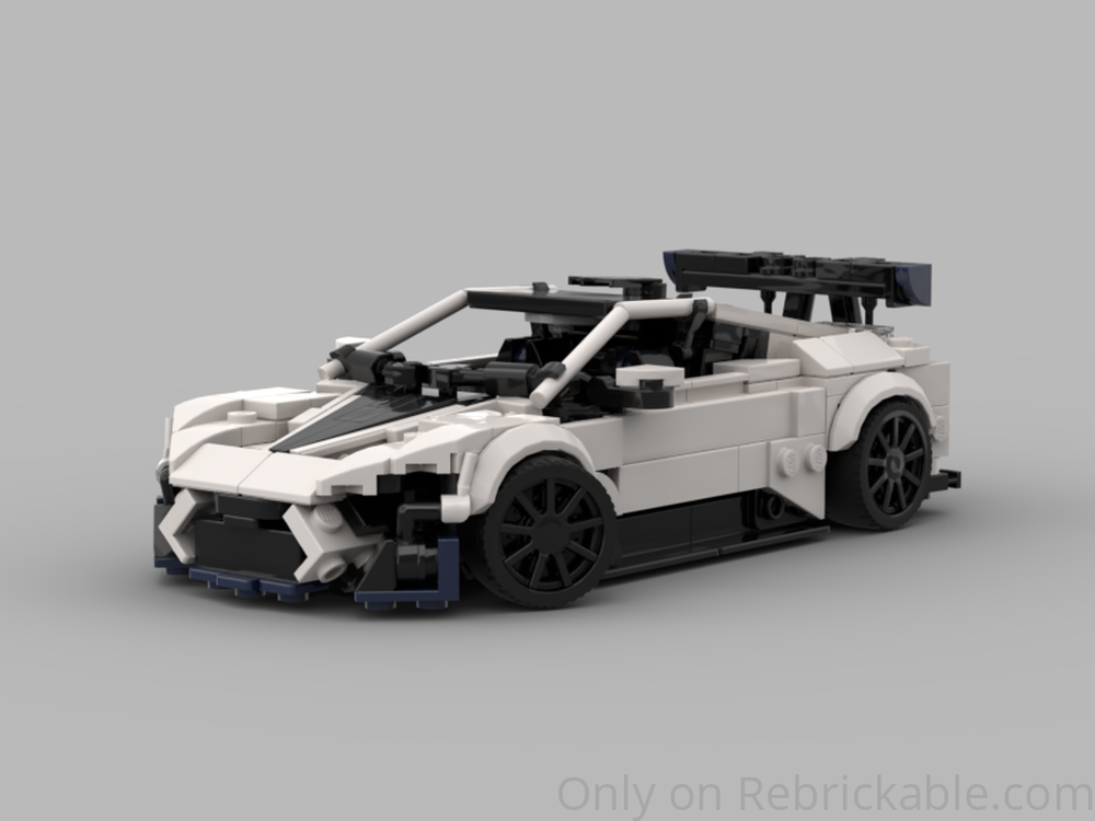 LEGO MOC-244248 Zenvo TSR-S by Thecarmoccer | Rebrickable - Build with LEGO