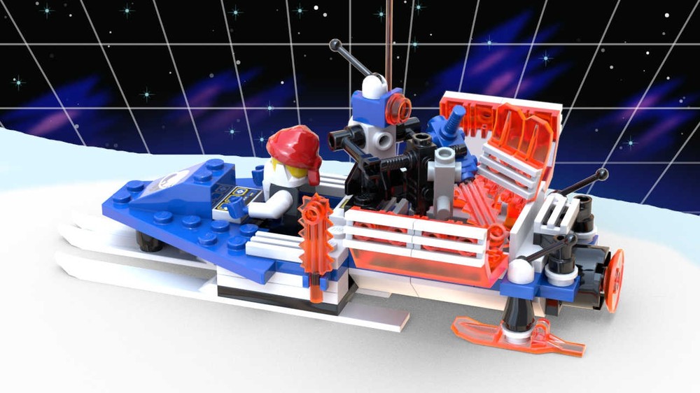 LEGO MOC Festive Sled by and_ninthly | Rebrickable - Build with LEGO