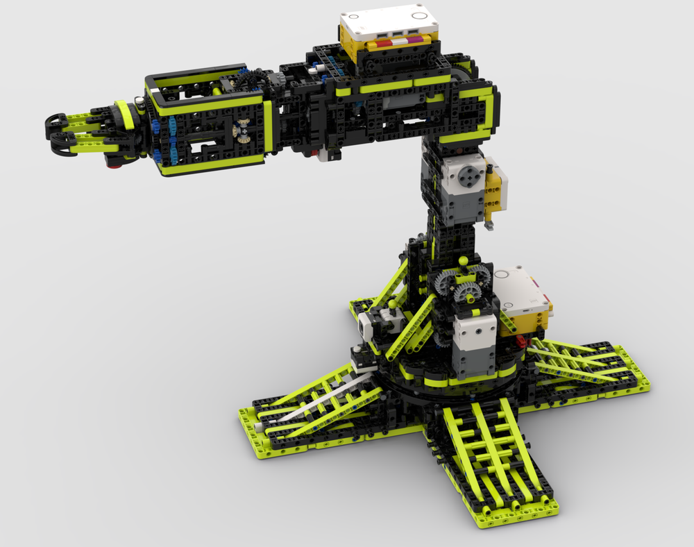 LEGO MOC-244253 6 Axis Robotic Arm mk4 by glaysche | Rebrickable ...