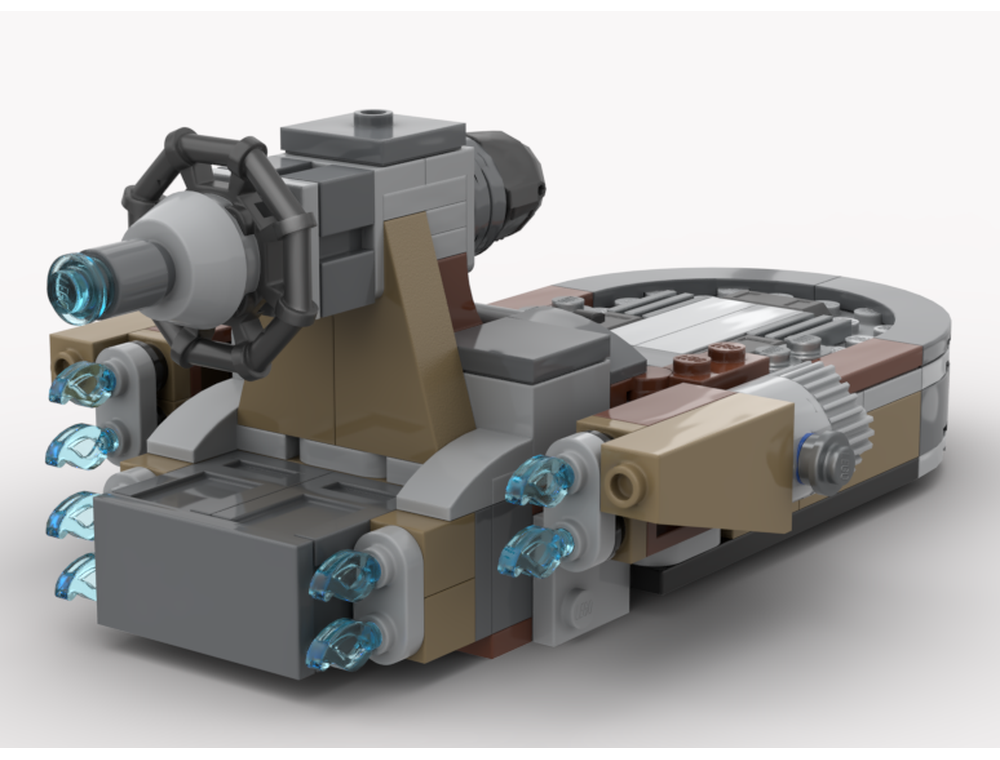 LEGO MOC X-34 LandSpeeder by Jacksonwinner | Rebrickable - Build with LEGO