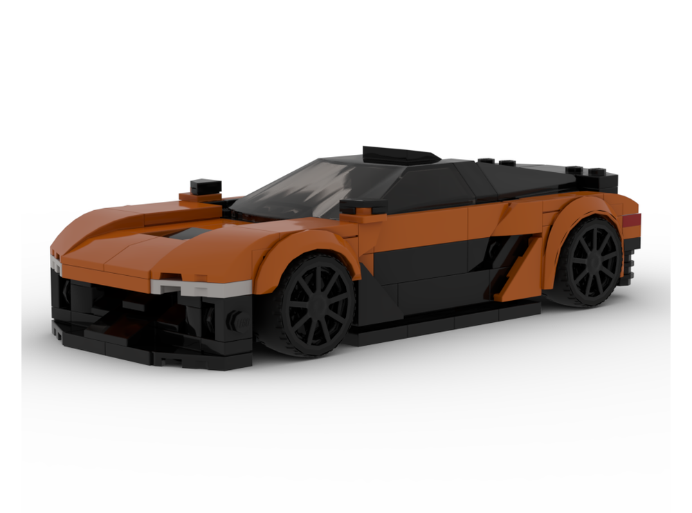 LEGO MOC 2024 McLaren W1 by Elijah1234™ | Rebrickable - Build with LEGO