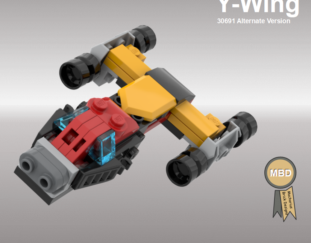 LEGO MOC BTL-A4 Starfighter, 30691 Alternate Version by Macharius ...