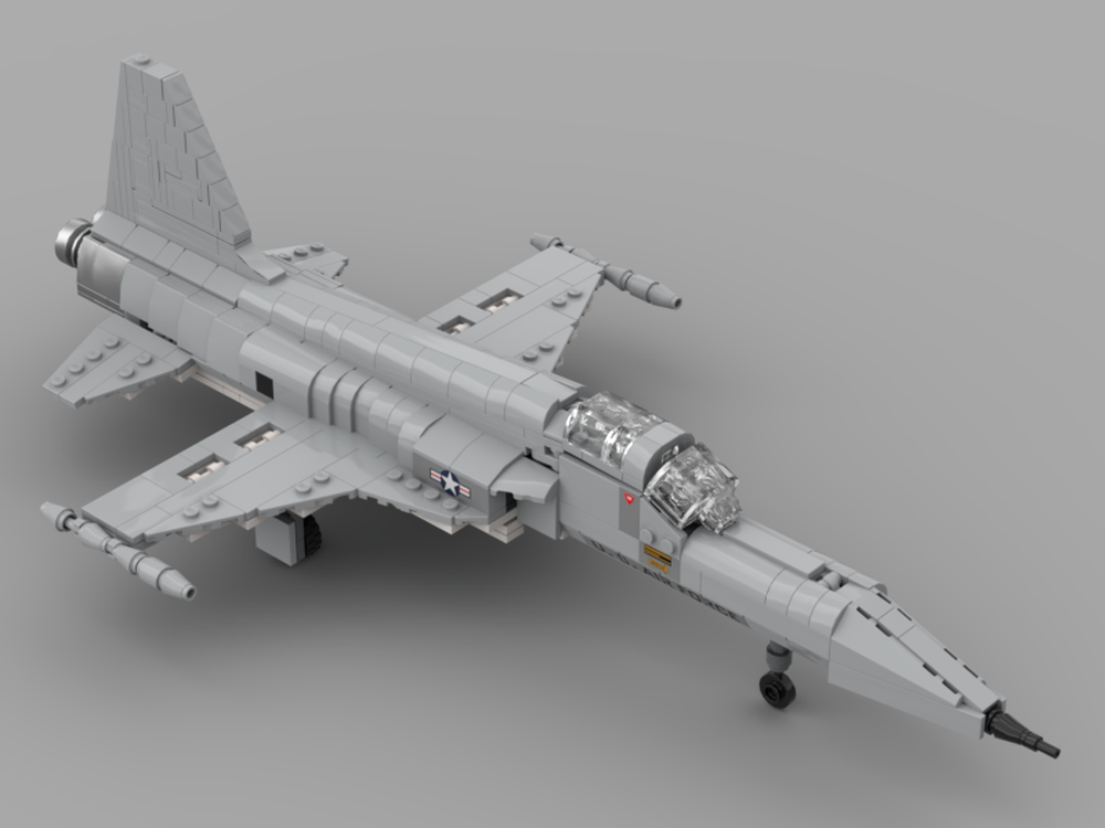 LEGO MOC F-5A Freedom Fighter by Dreadnought_Bricks | Rebrickable ...