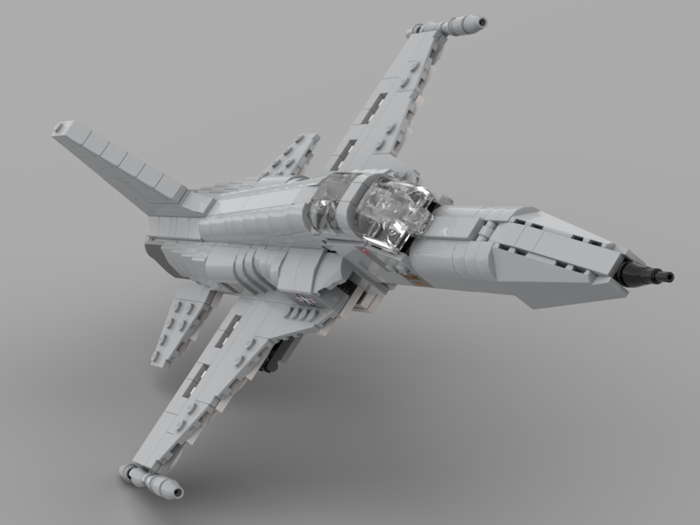 LEGO MOC-244291 F-5A Freedom Fighter by Dreadnought_Bricks ...