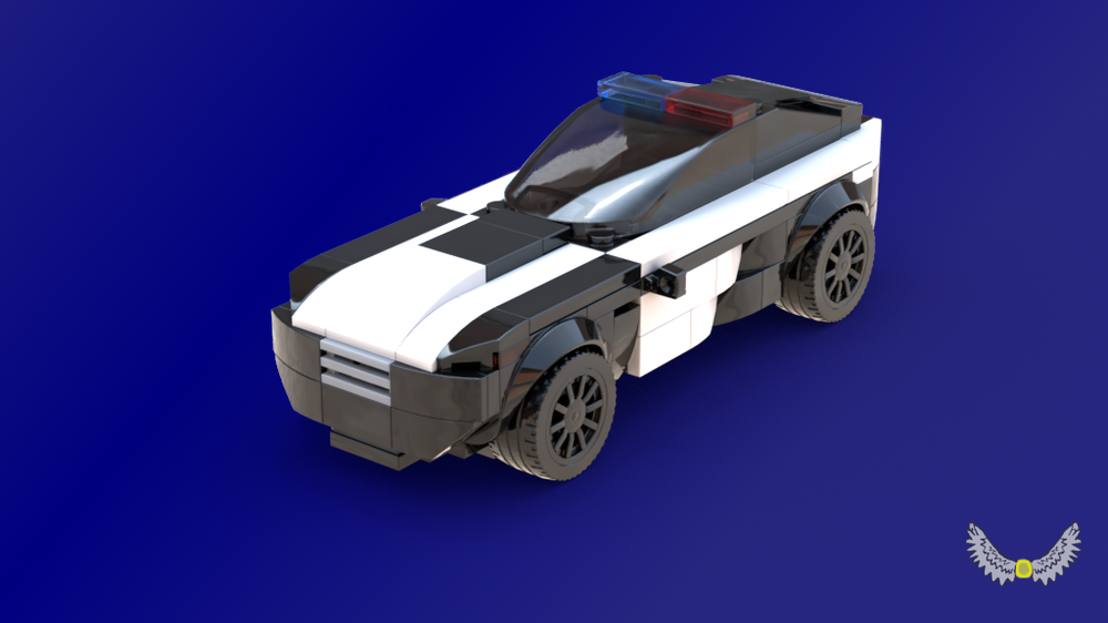 LEGO MOC Mustang Police Interceptor by KarolWes | Rebrickable - Build ...