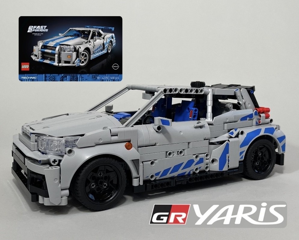 LEGO MOC-244330 Toyota GR Yaris by east_brick_customs | Rebrickable ...