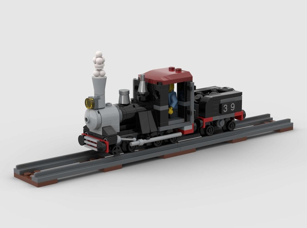 LEGO MOC-244331 Brickticks Engine Works NG Class 10 2-6-0 Mogul Steam ...
