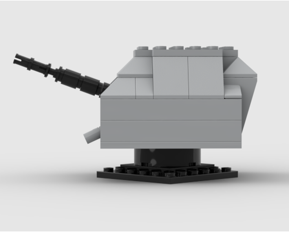 LEGO MOC Anti Air Gun System by Plain_Demon | Rebrickable - Build with LEGO