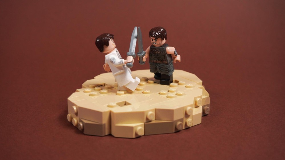 LEGO MOC Gladiator Final Fight scene by kockafan | Rebrickable - Build ...
