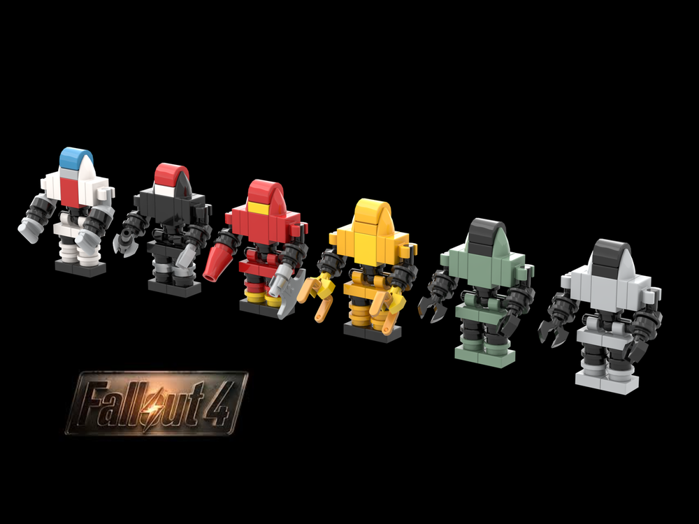 LEGO MOC-244386 Fallout 4 Protectrons Collection by Rossco311 ...