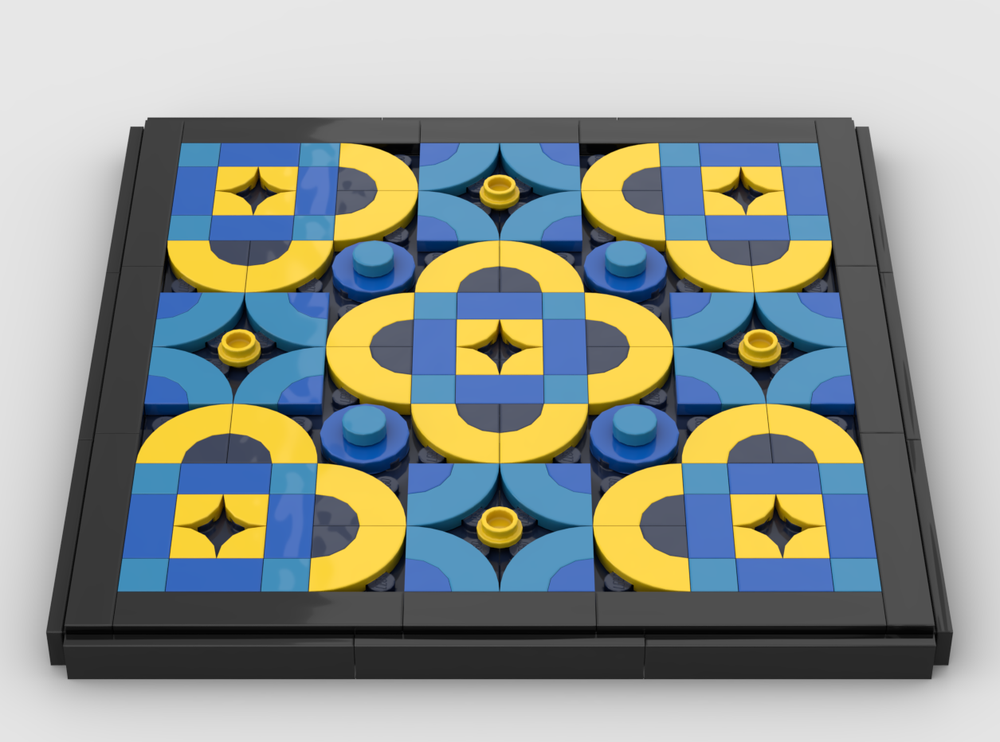 LEGO MOC-244403 Mandala - Circle Square by KingGror | Rebrickable ...