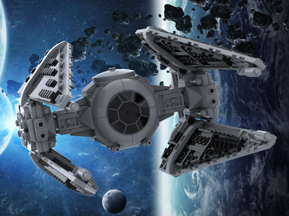 LEGO MOC-244410 Imperial TIE/in Interceptor by Ostronamus | Rebrickable ...