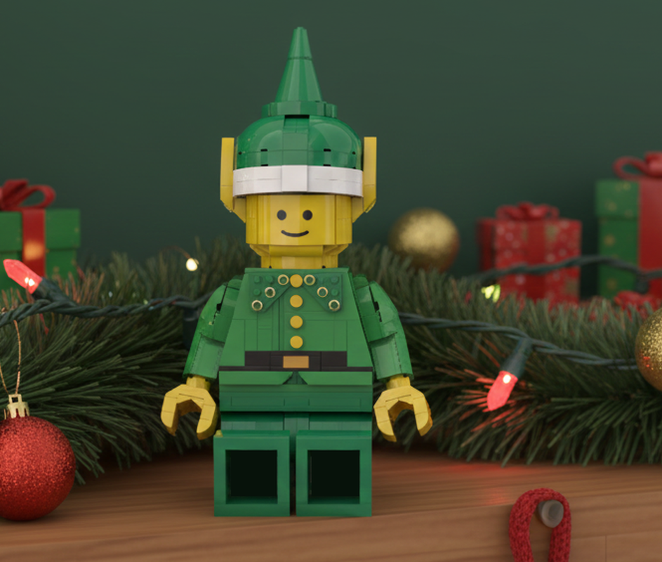 LEGO MOC-244412 Up-scaled Sant's Elf for 40820 by Vindic8ed ...