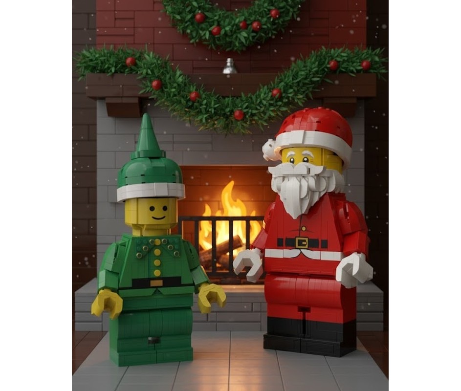 LEGO MOC-244412 Up-scaled Sant's Elf for 40820 by Vindic8ed ...