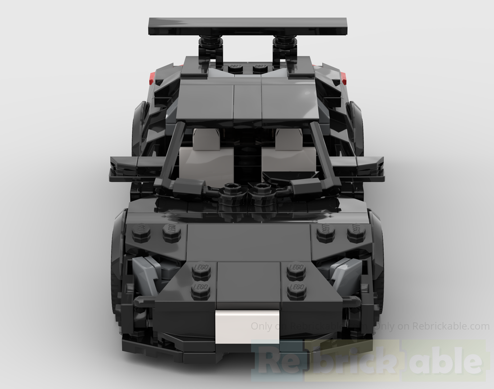 LEGO MOC Lamborghini Murciélago SV (Super Veloce) by Dutch_BrickBuilder ...