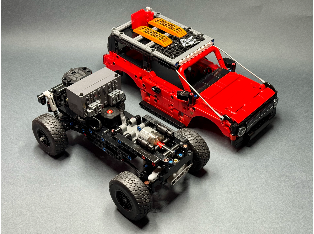 LEGO MOC-244438 42213 Ford Bronco TRX4M style by mirrorbricks ...