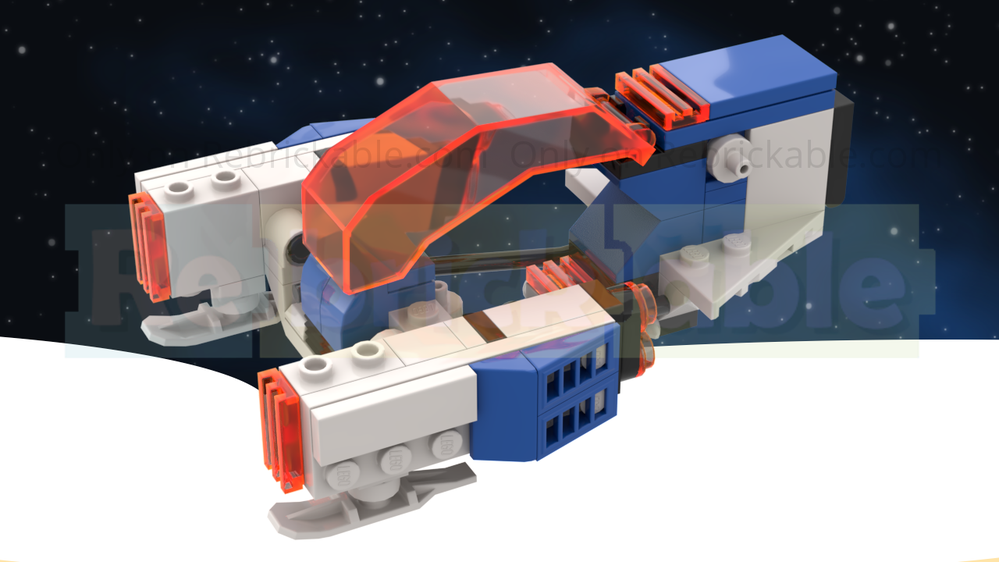 LEGO MOC Ice Planet: Reimagined Hoverbike 30663 by watson.lego ...