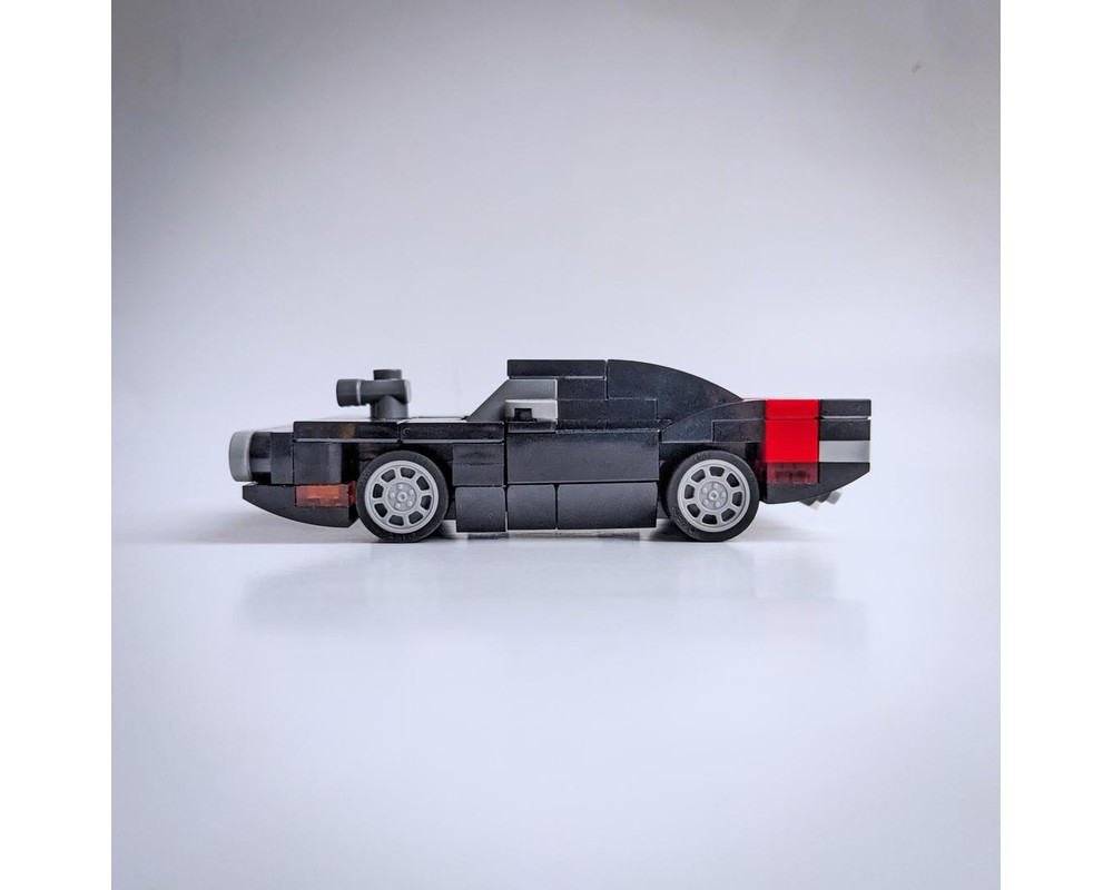 LEGO MOC-244447 Tiny Dodge SRT Challenger (2018) & Charger R/T (1970 ...